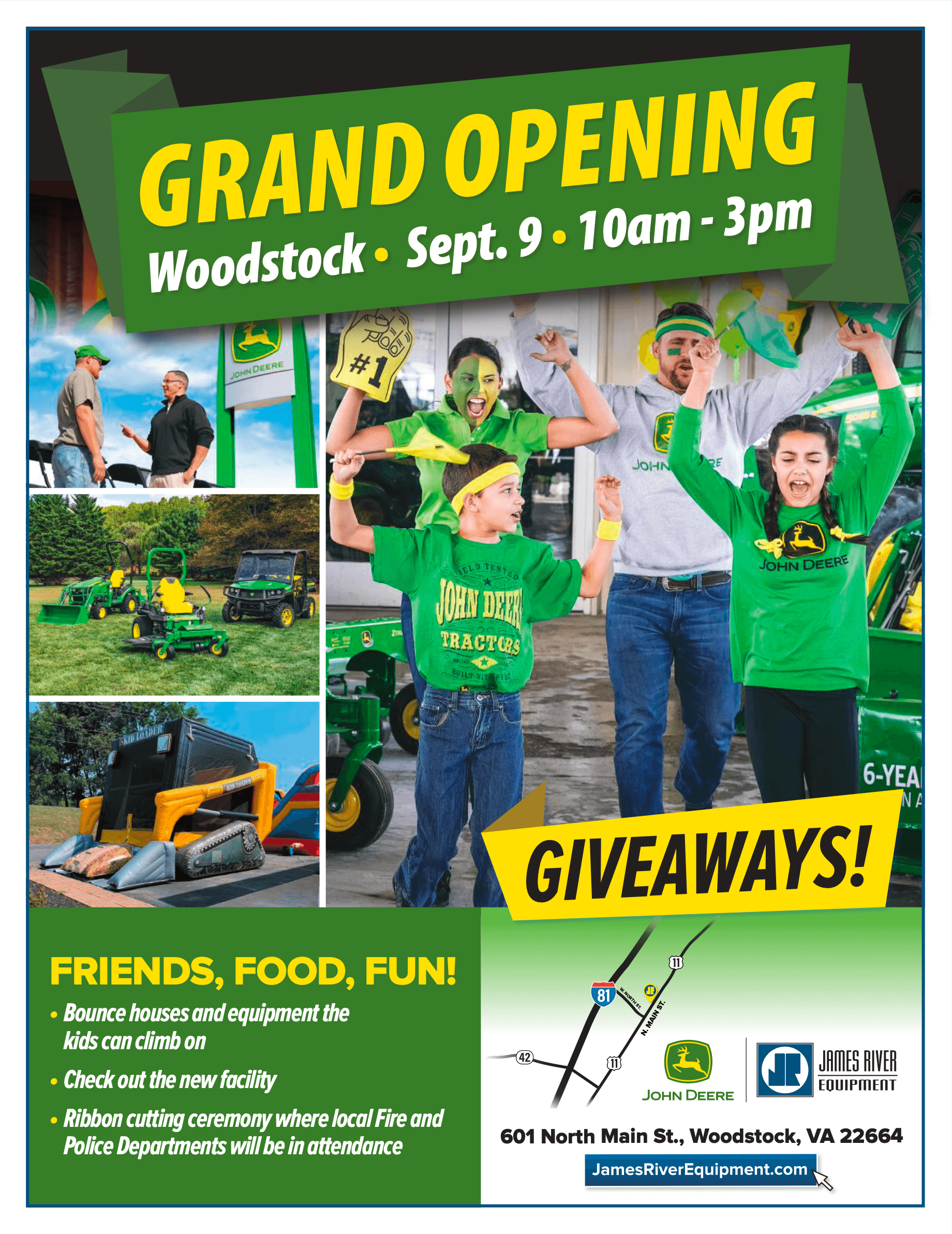 Locations | James River Equipment